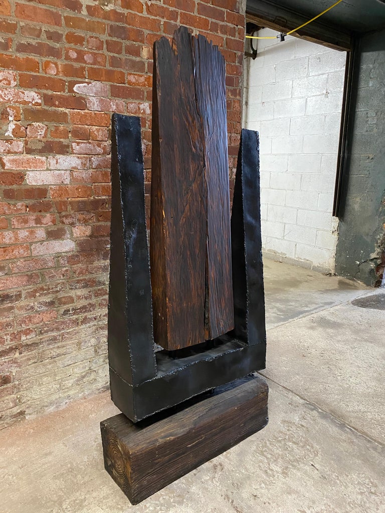 Zanthus Monumental Brutalist Sculpture by Cliff Page For Sale at ...