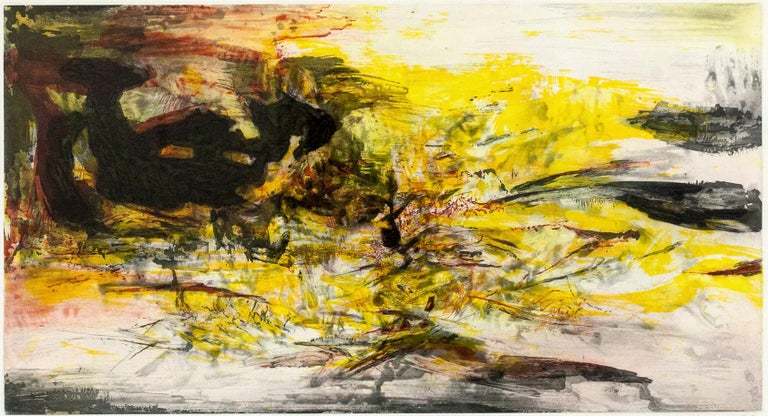 Zao Wou-Ki - Untitled [No. 195] For Sale at 1stDibs