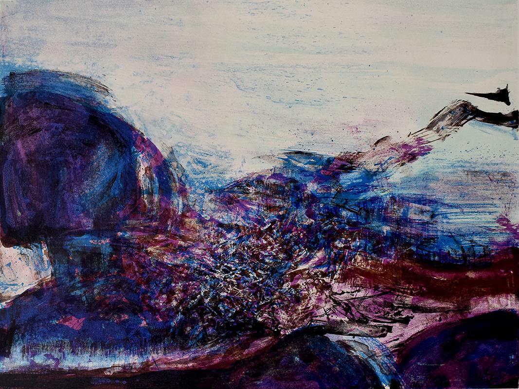 Zao Wou-Ki - Untitled at 1stDibs