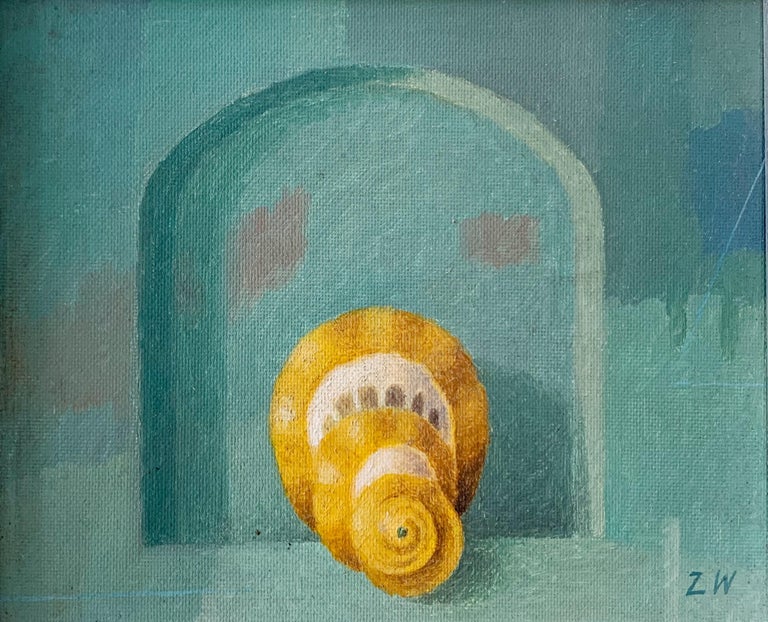 Zbigniew Wozniak - Citron - Peinture l'huile figurative, Raliste, Fruit ...