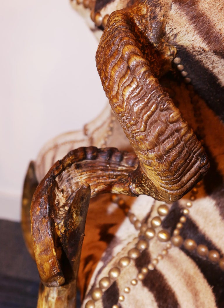 Zebra and Elk Chest of Drawers For Sale at 1stDibs