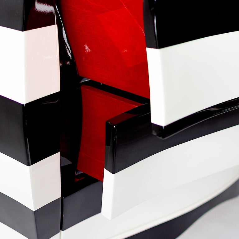 Zebra Chest of Drawers by Carlo Rampazzi For Sale at 1stDibs | zebra ...