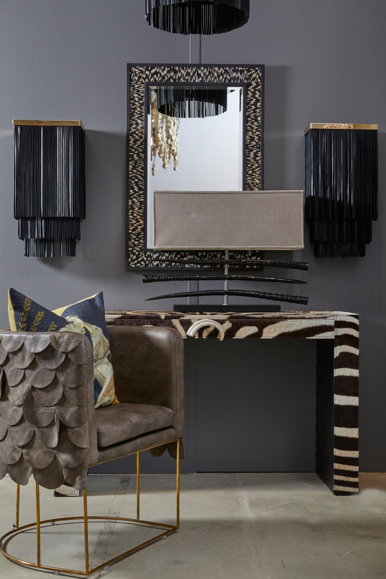 Zebra Hide Console For Sale at 1stDibs