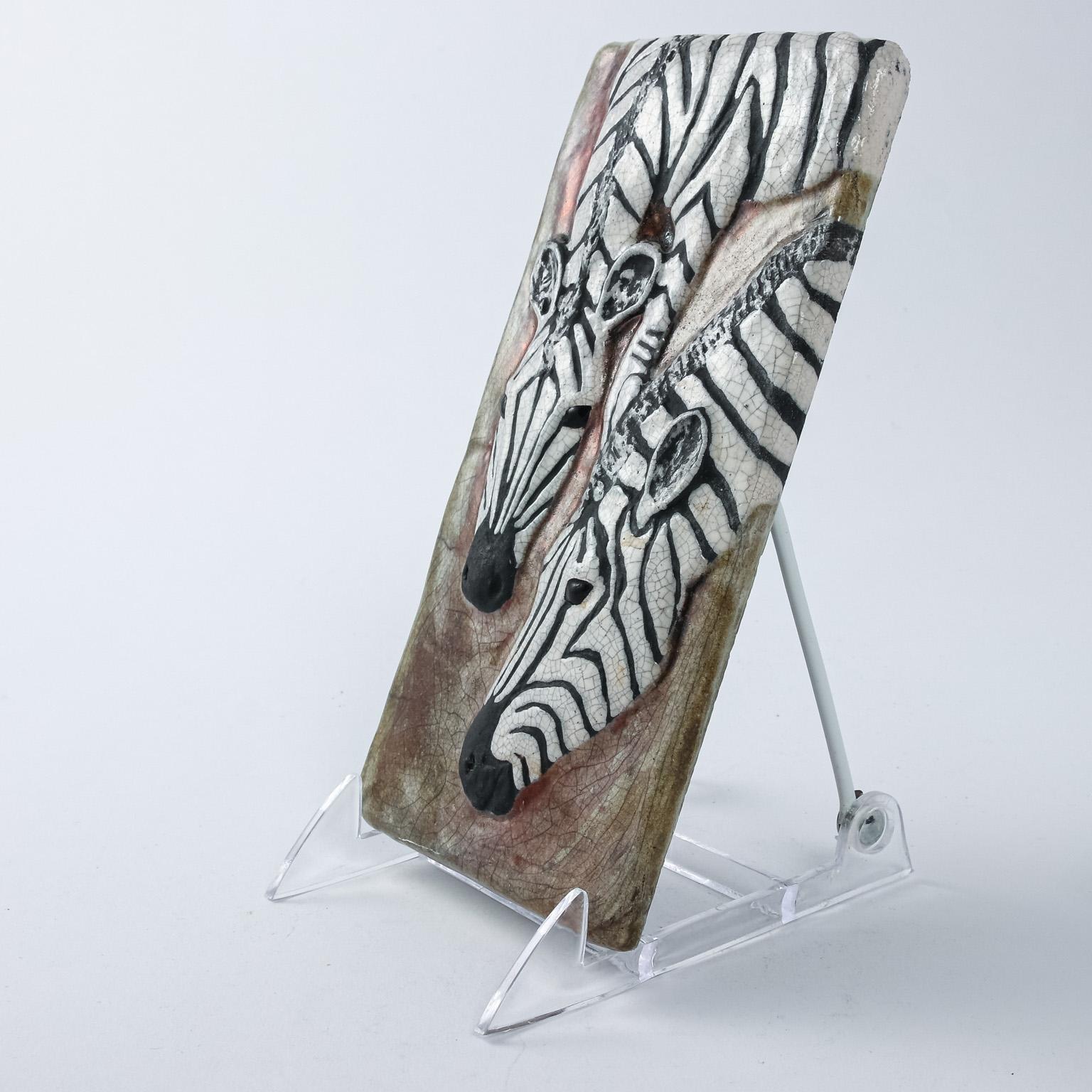 Zebra Tile by Newcomb College Pottery at 1stDibs | newcomb pottery for ...