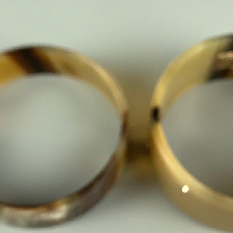 ZEFFIRA Beige Horn Bracelet Set For Sale at 1stDibs