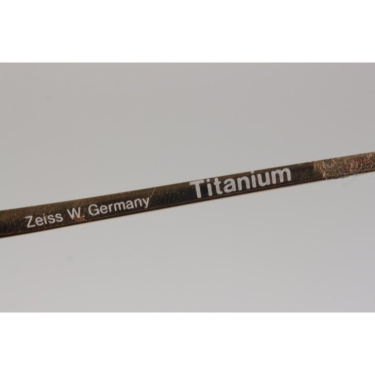 Zeiss Vintage Carat Titanium Gold Mens Sunglasses 5959 New Old Stock ...