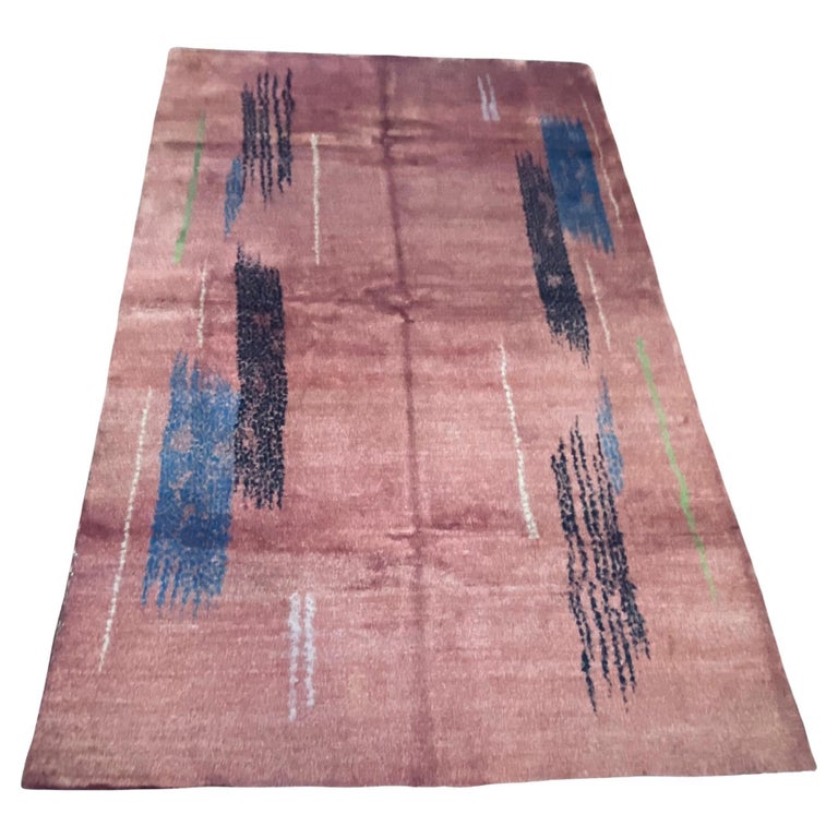 Zeki Muren Midcentury 1970s Modern Rug For Sale at 1stDibs