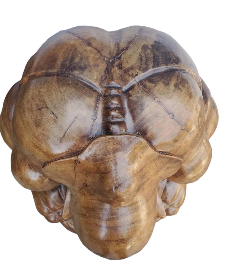 Zen Wood Carved Male Figure For Sale at 1stDibs