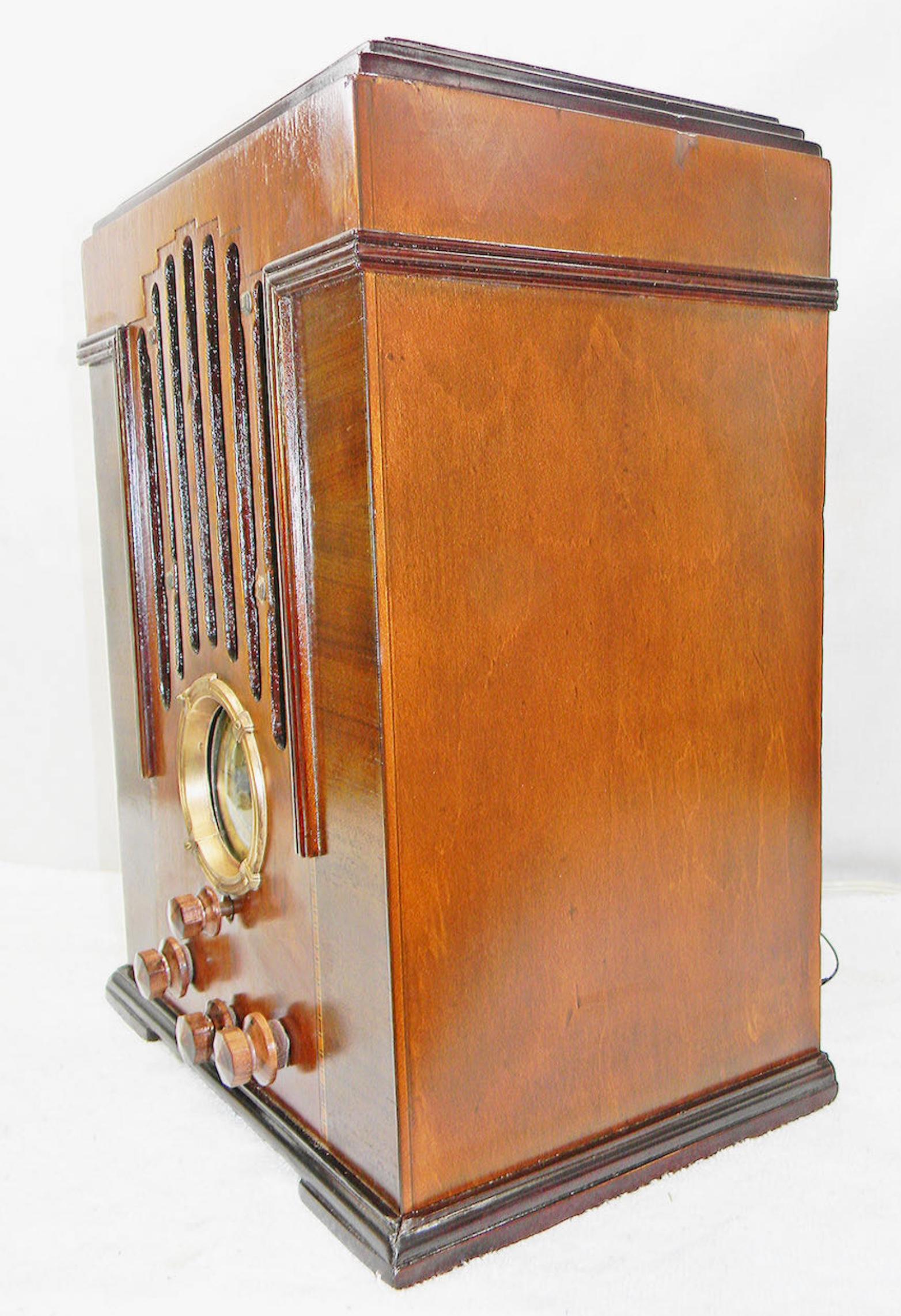 Zenith Art Deco Radio Model 808 Tombstone '1935' Bluetooth For Sale at ...