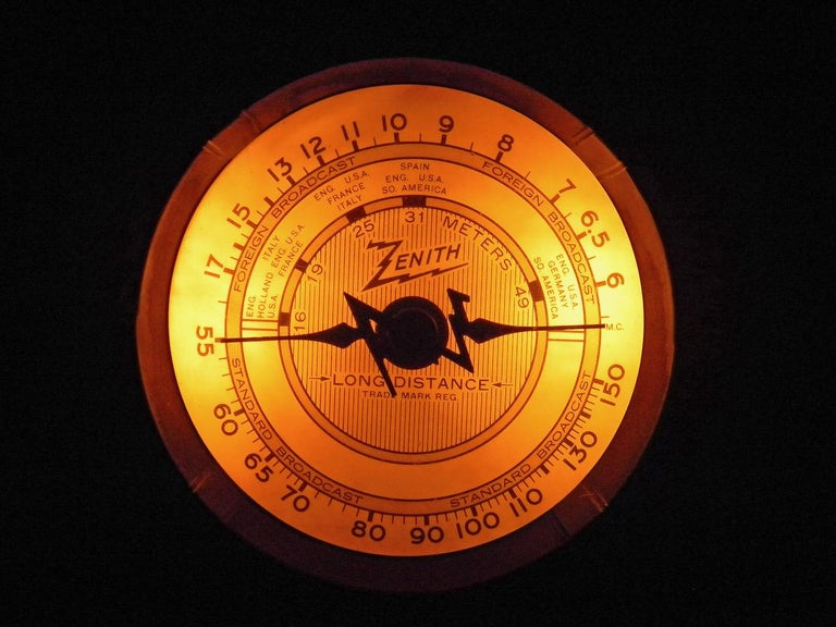 Zenith Art Deco Radio Model 808 Tombstone '1935' Bluetooth For Sale at ...