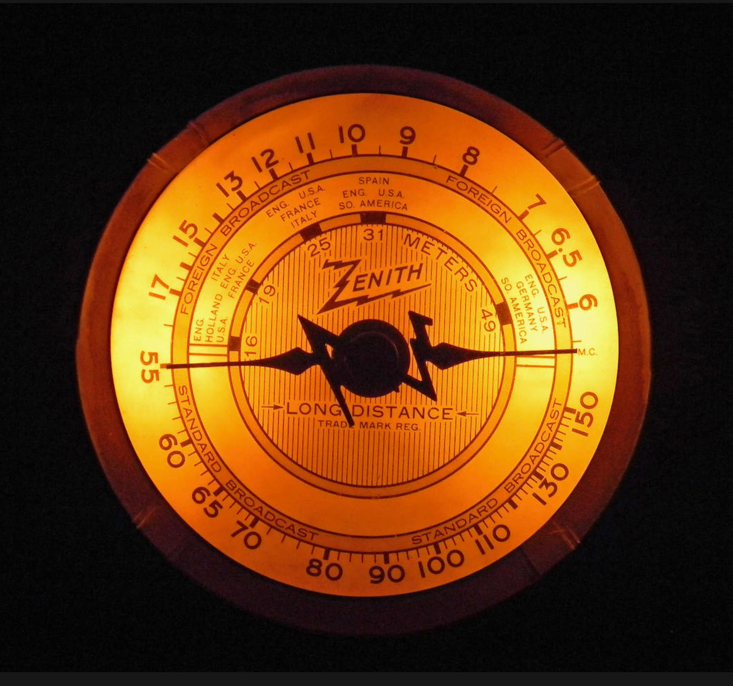 Zenith Art Deco Radio Model 808 Tombstone '1935' Bluetooth For Sale at ...