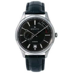 Zenith Captain Dual Time, Silver Dial Certified Authentic For Sale at ...