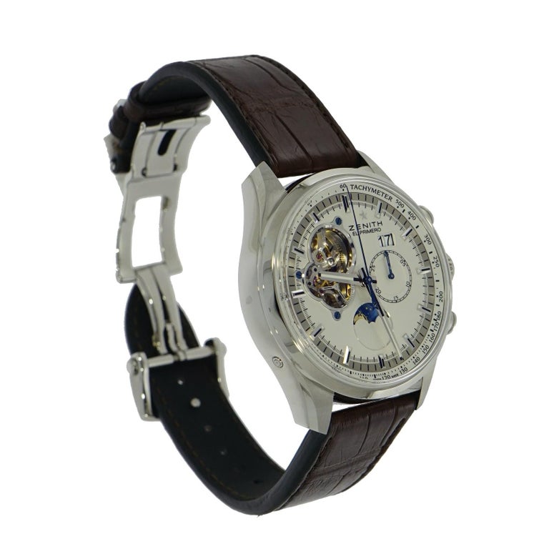 Zenith Chronomaster Grande Date Moonphase 032160404701C713 at 1stDibs