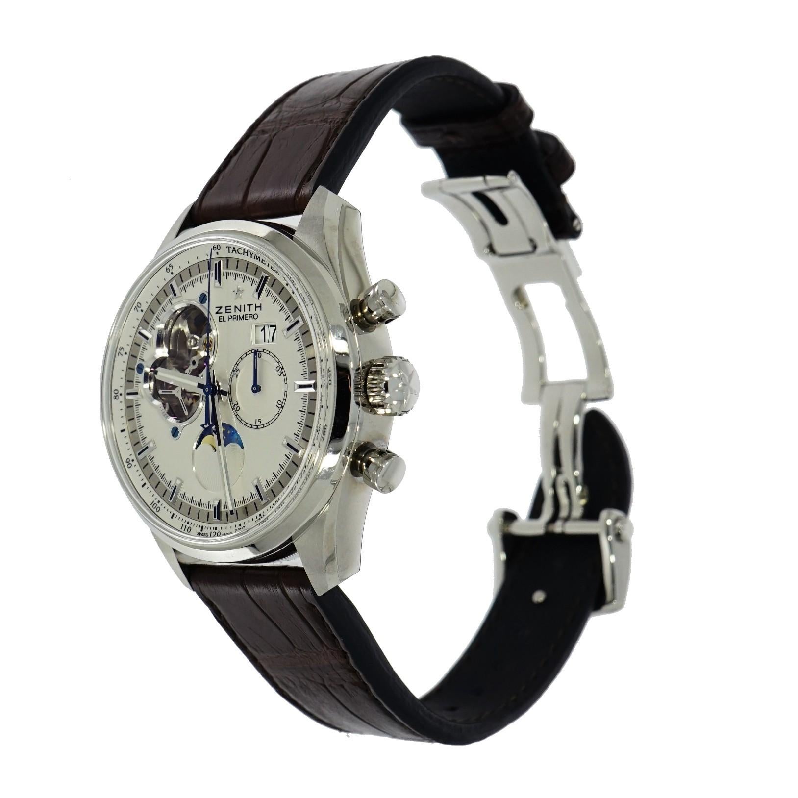 Zenith Chronomaster Grande Date Moonphase 032160404701C713 at 1stDibs ...