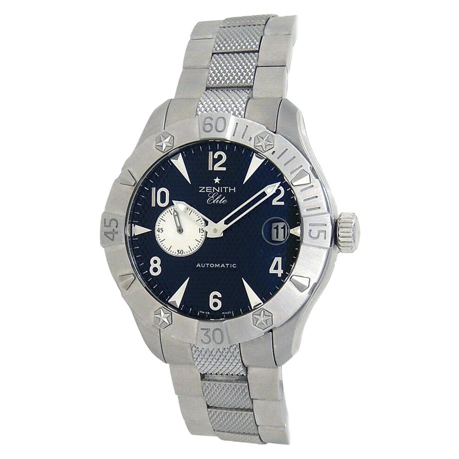 Zenith Defy Classic HMS Stainless Steel Watch Automatic 03.0516.680/21 ...