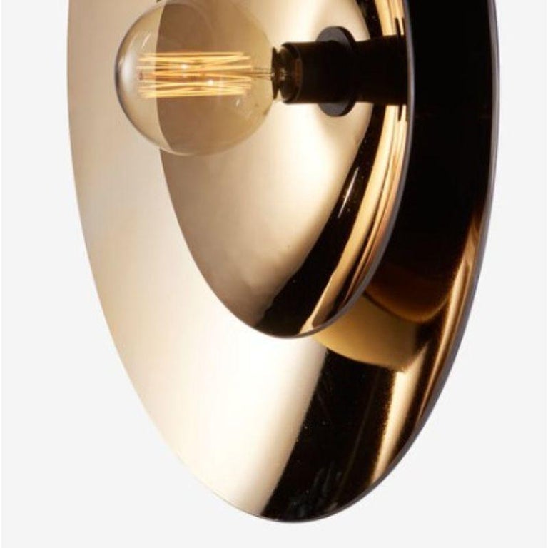 Zénith Double Wall Light, Gold by Radar For Sale at 1stDibs