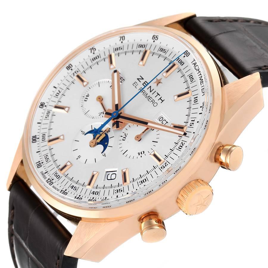 Zenith El Primero 410 Complete Calendar Moonphase Watch 18.2091.410 For ...