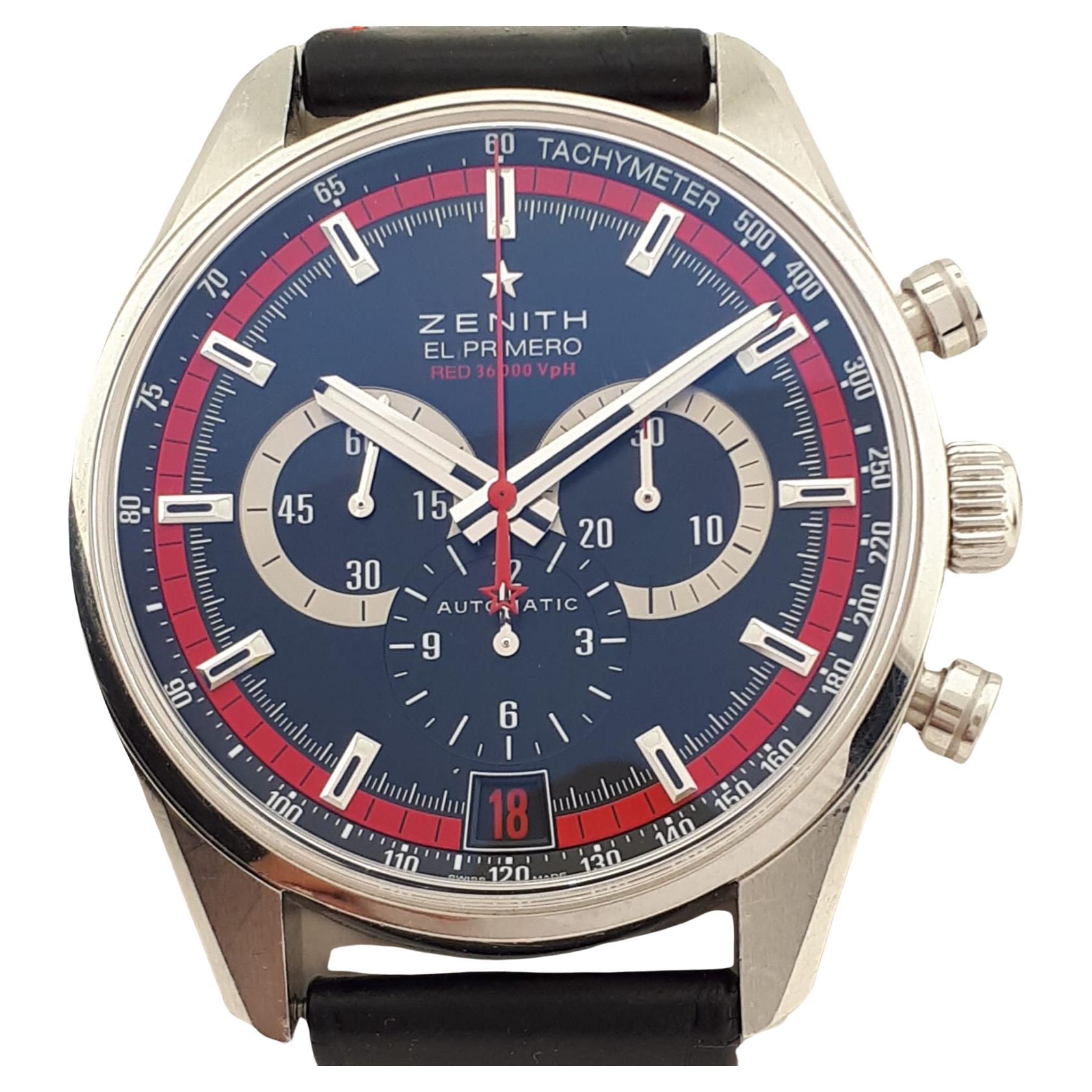 Zenith - El Primero RED 36'000 VpH - Ref: 03.2043.400 - Men For Sale at ...