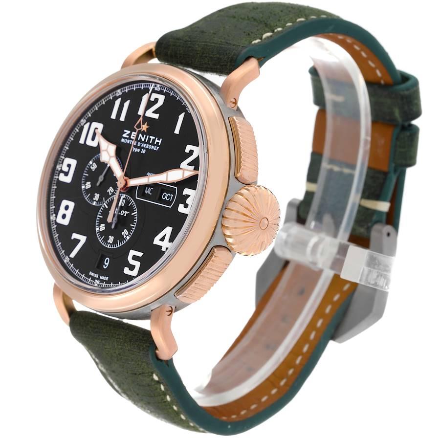 Zenith Montre d'Aeronef Type 20 Annual Calendar Mens Watch 87.2430.4054 ...