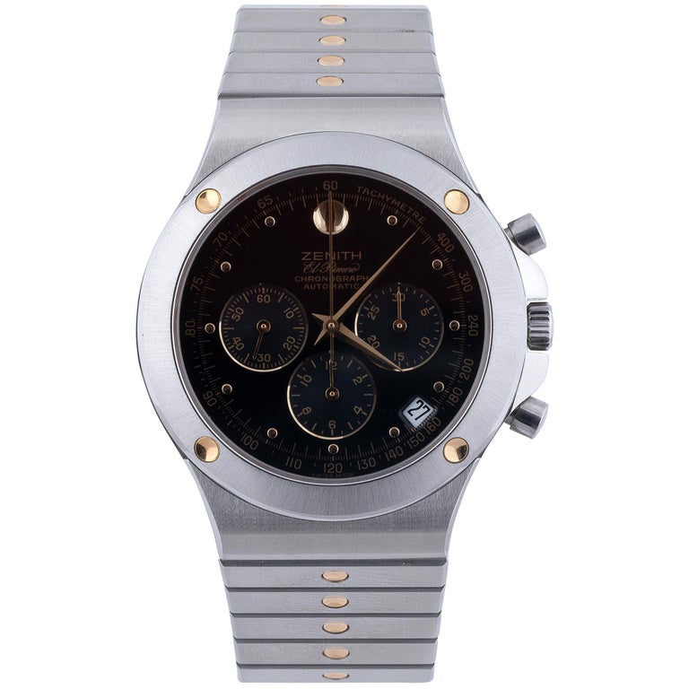 Zenith Stainless Steel Primero Pacific Chronograph Cal 400 Automatic ...