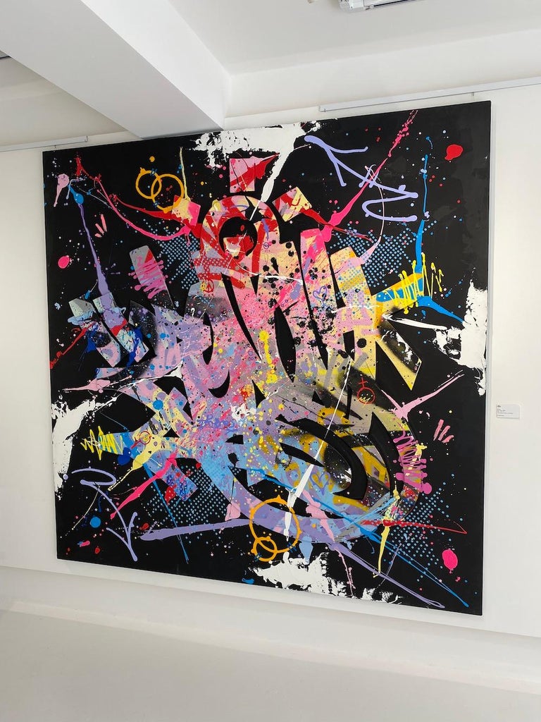 Zenoy - Untitled I - Graffiti and street art painting by Zenoy For Sale ...