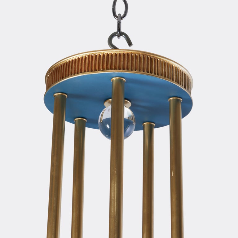 Zephyr Zodiac Light in Blue Danube by David Duncan Studio For Sale at ...