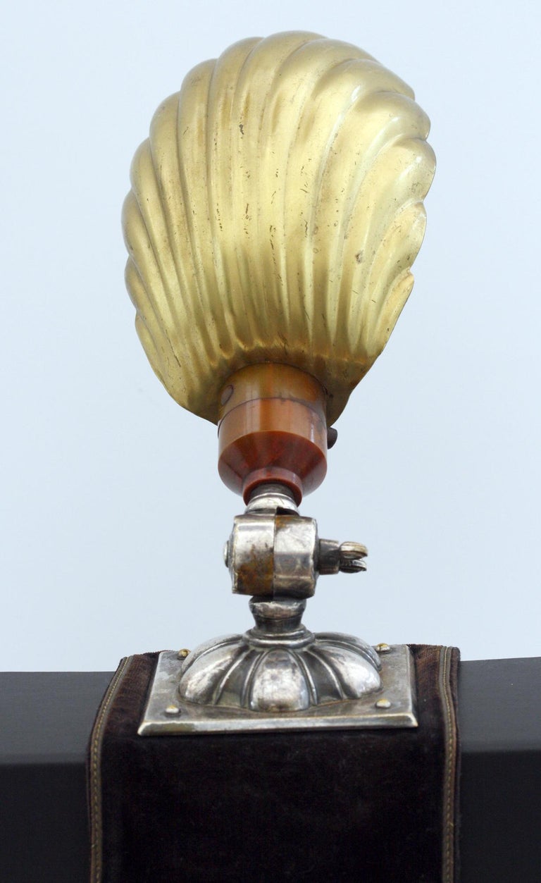 Zeppelin Airship Rare Armrest Reading Lamp, circa 1920 at 1stDibs