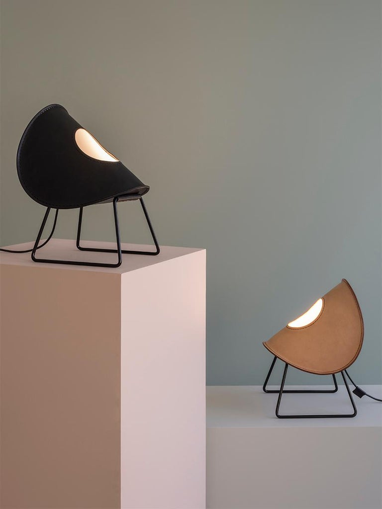 Zero Leather Standing Lamp Design by Jacob De Baan for Uniqka For Sale ...