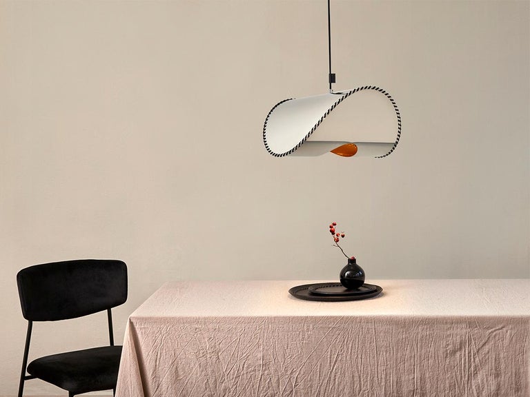 Zero Metal Pendant Lamp 'Large' Design by Jacob De Baan for Uniqka For ...
