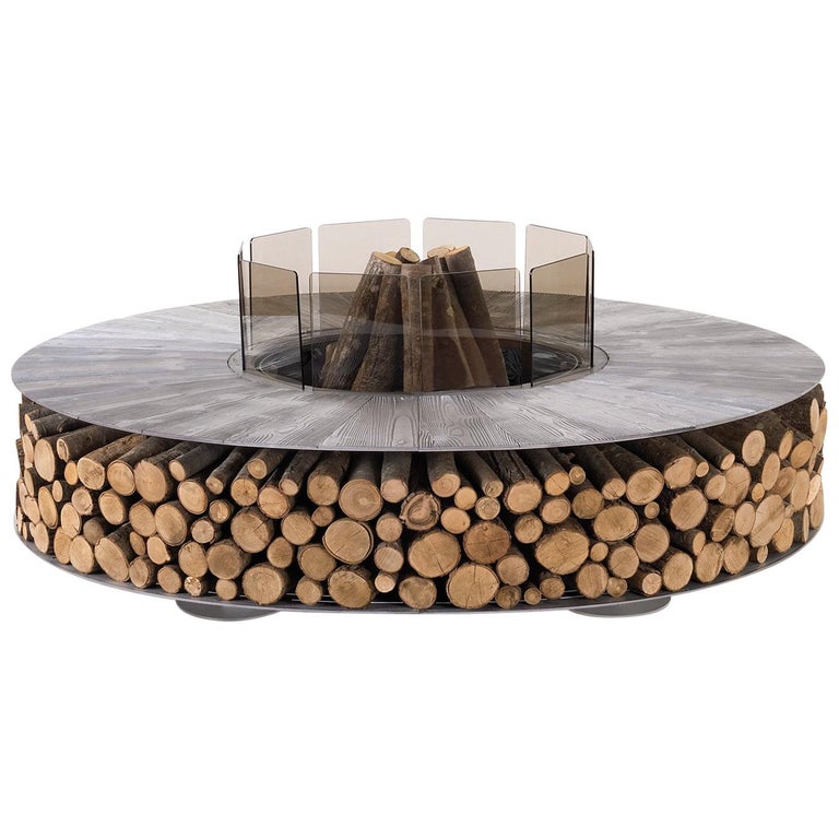 Zero Small Aluminium Fire Pit by AK47 Design For Sale at 1stDibs | fire ...