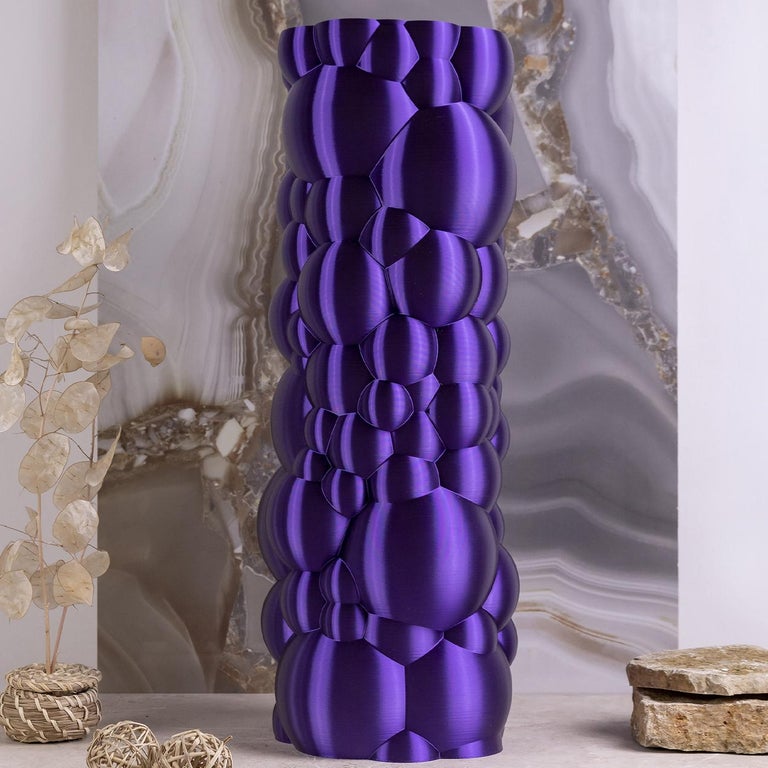 Zeus Purple Vase Sculpture For Sale at 1stDibs