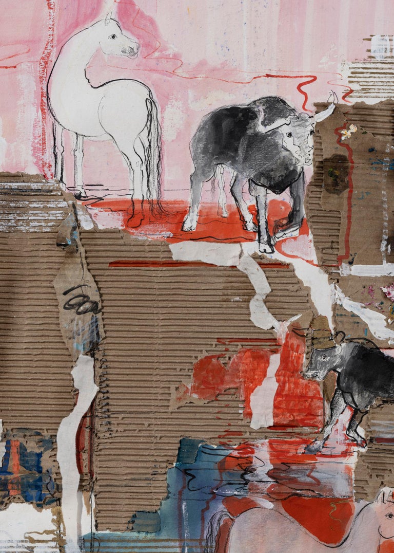 Zhang Chunyang - Mixed Media abstract painting- by contemporary artist ...