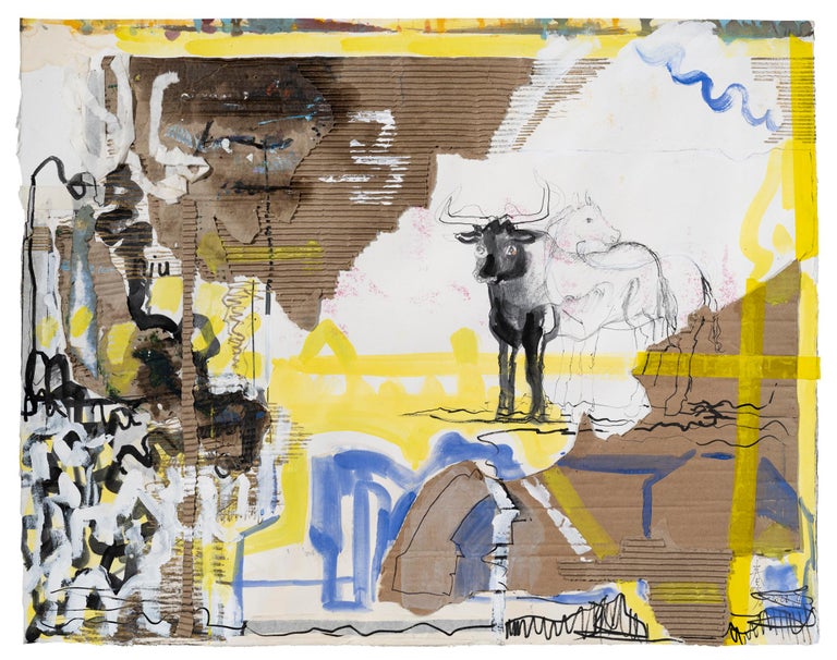 Zhang Chunyang - Mixed Media abstract painting- by contemporary artist ...