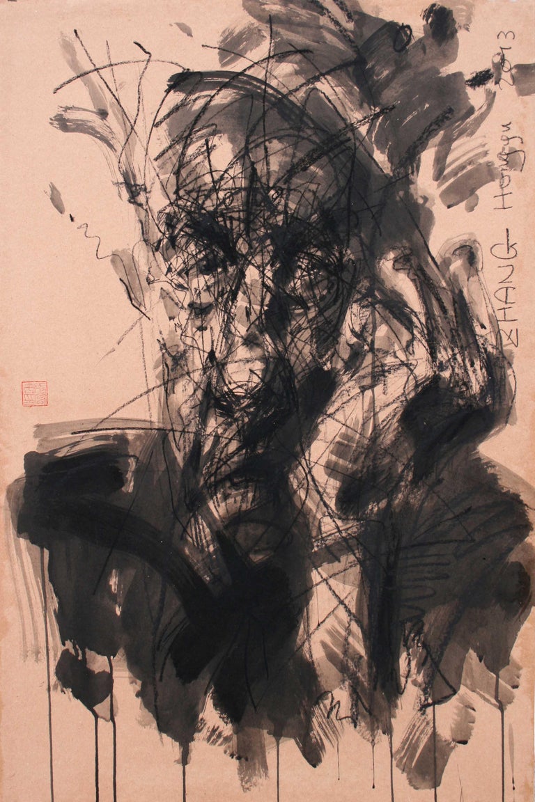 Zhang Hongyu - No. 178 (contemporary portrait painting) at 1stDibs ...