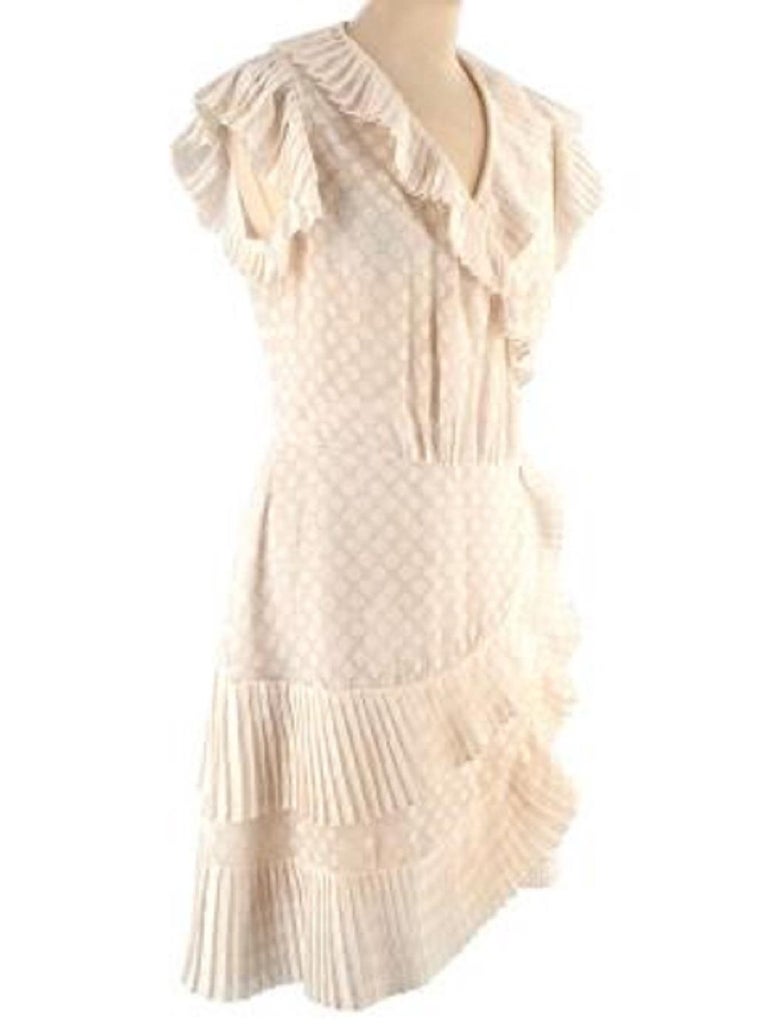 Zimmermann Polka Dot Mini Wrap Dress For Sale at 1stDibs