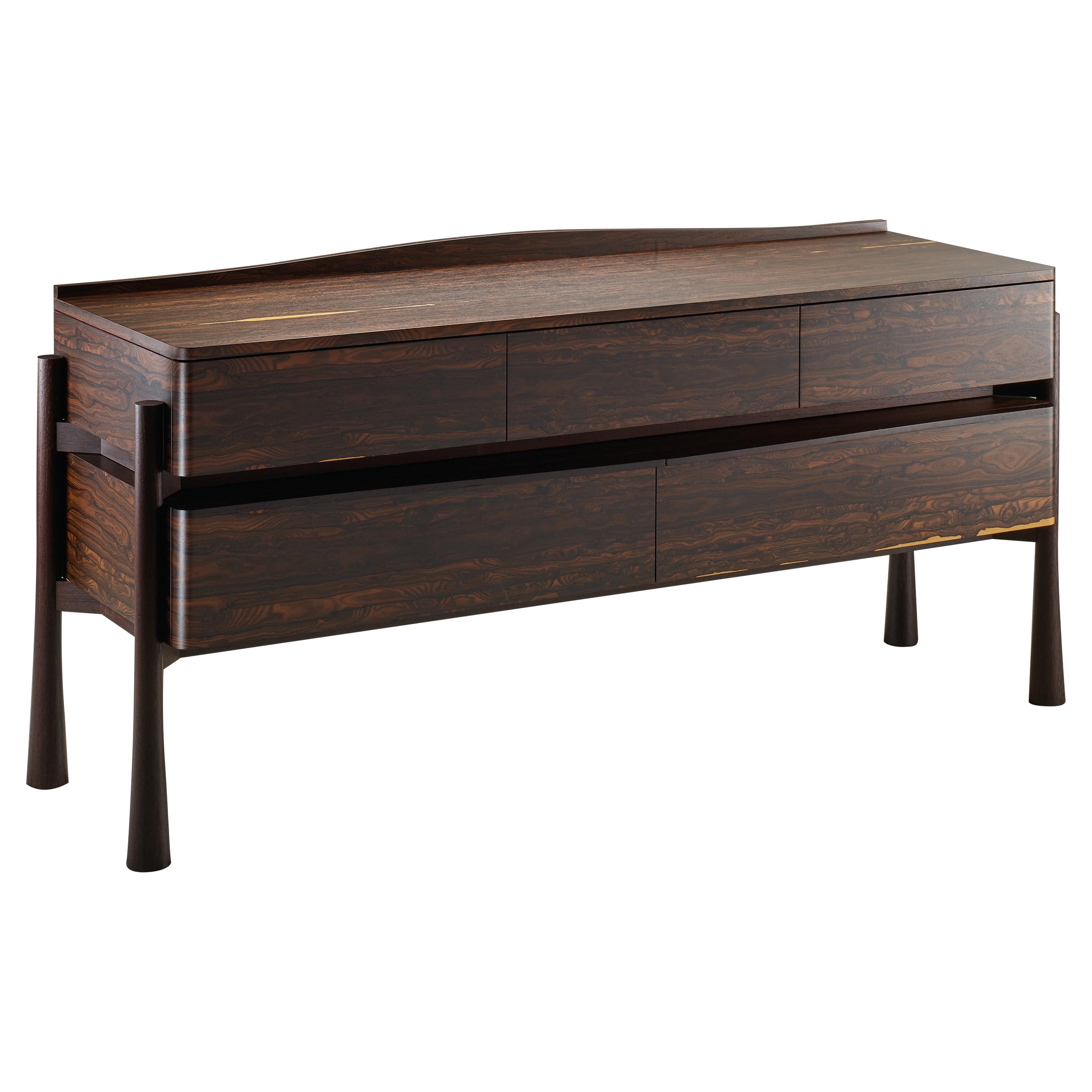 Stack H1080 8 Drawer Wood Veneer Storage by Established and Sons For ...