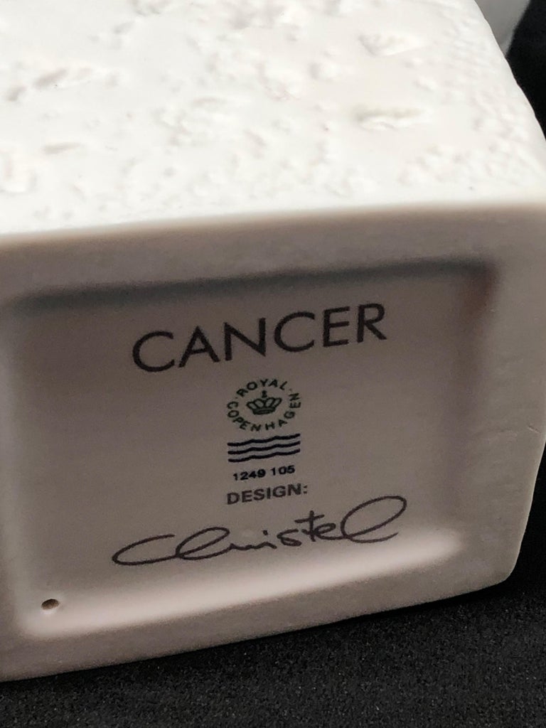 Zodiac Bisque Porcelain Figurine Cancer by Christel Marott for Royal ...