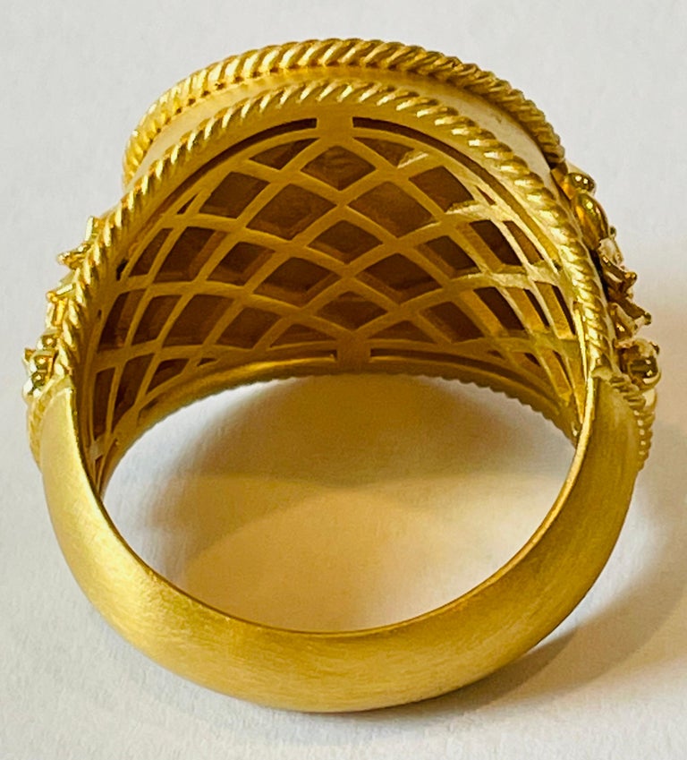 Zodiac Scorpion Ring in 22k Gold by Tagili For Sale at 1stDibs | gold ...