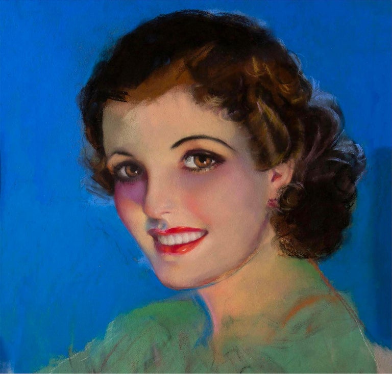 Zoë Mozert - Golden Age of Illustration Beautiful Smiling Woman, Female ...