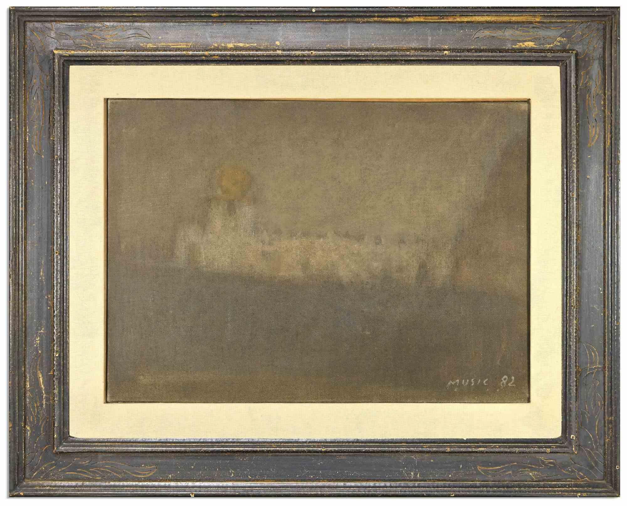 Zoran Mušic - Punta della Dogana - Óleo sobre lienzo de Zoran Mušic ...