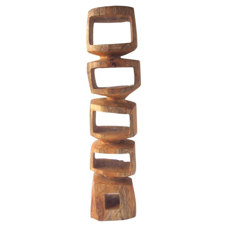 Zougei Jenga Sculpture Shelf Bookcase 05 For Sale at 1stDibs