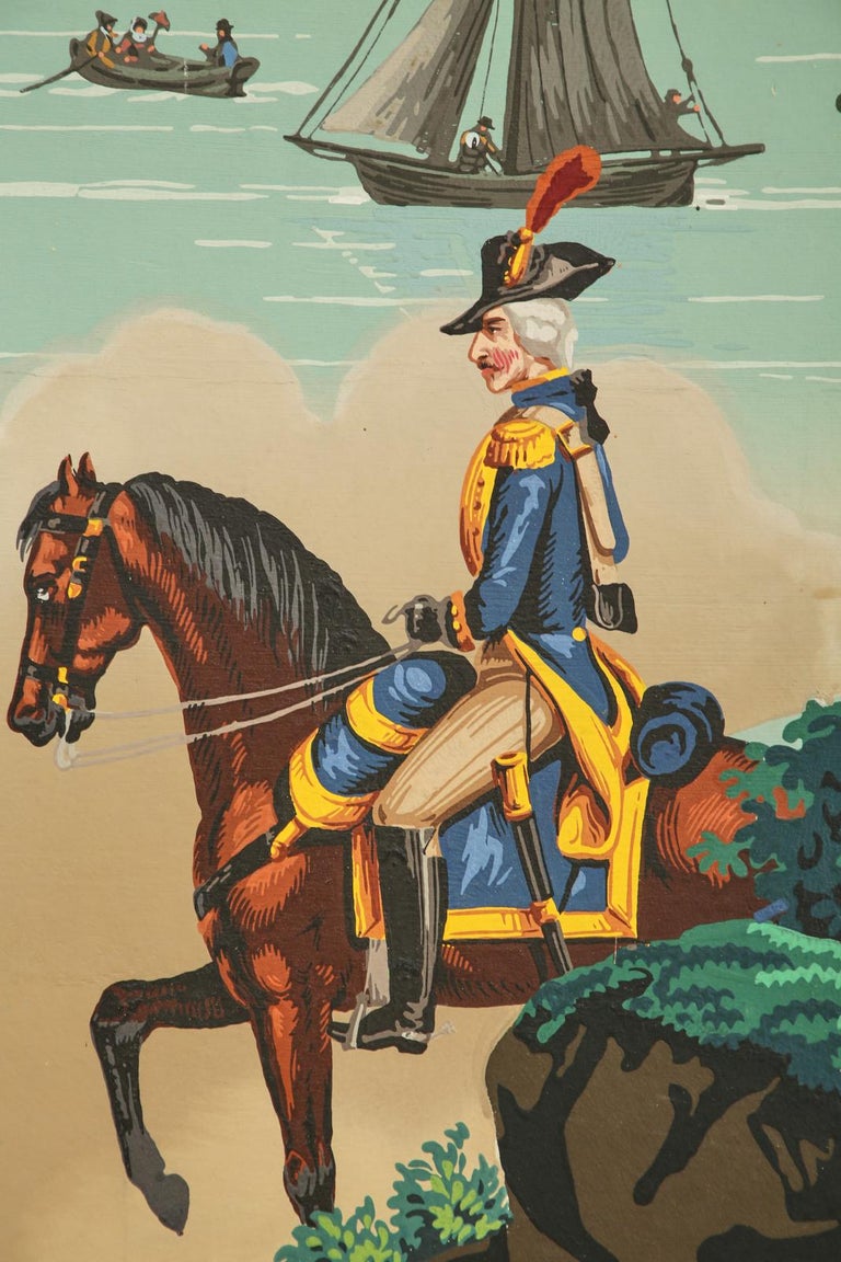 Zuber and Cie Wallpaper Panels American Independence Screen For Sale at ...