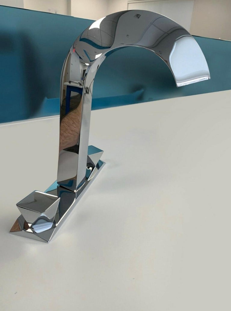 Zucchetti Wosh 3 Hole Basin Mixer Faucet and Handles by William Sawaya ...