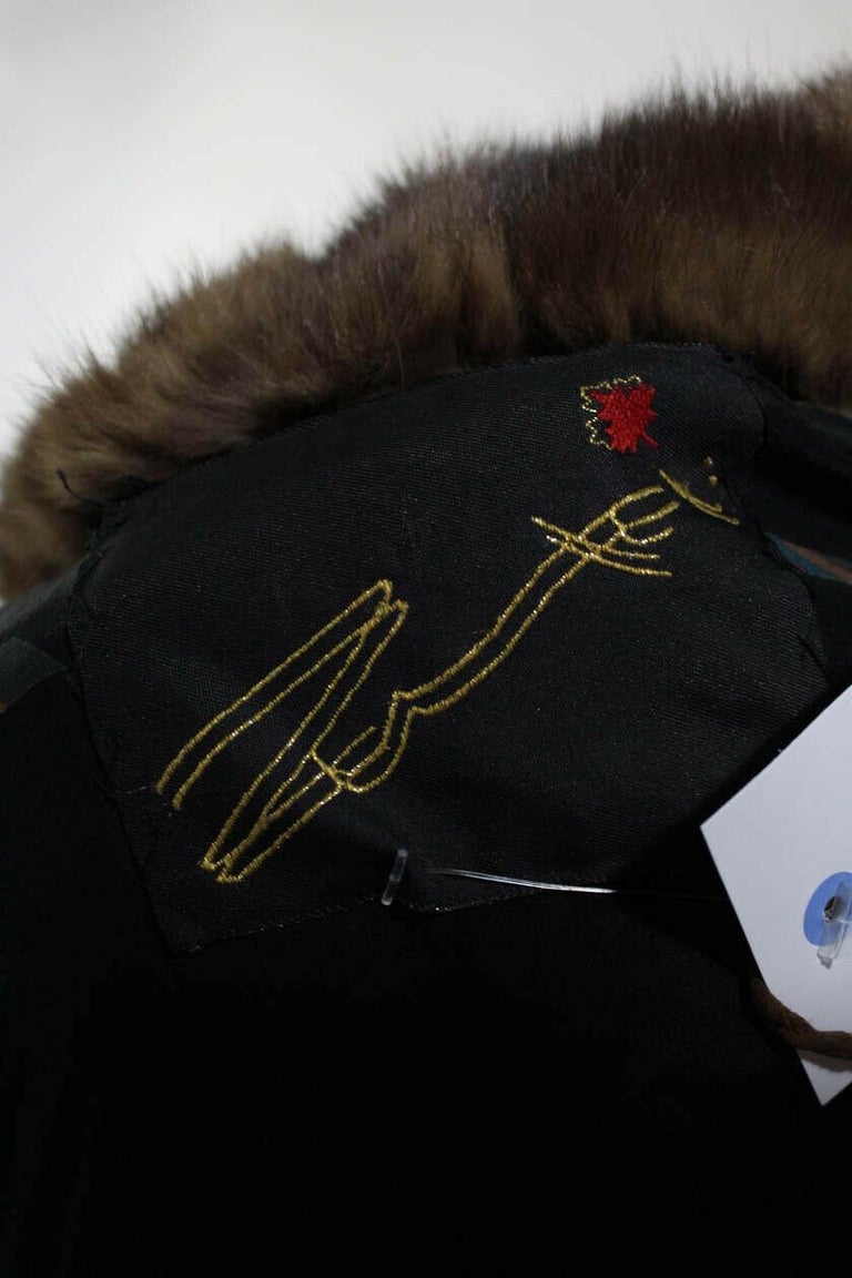 Zuki "Northern Supreme" Sable Fur Full Length Coat (Size18-20 XL) For ...