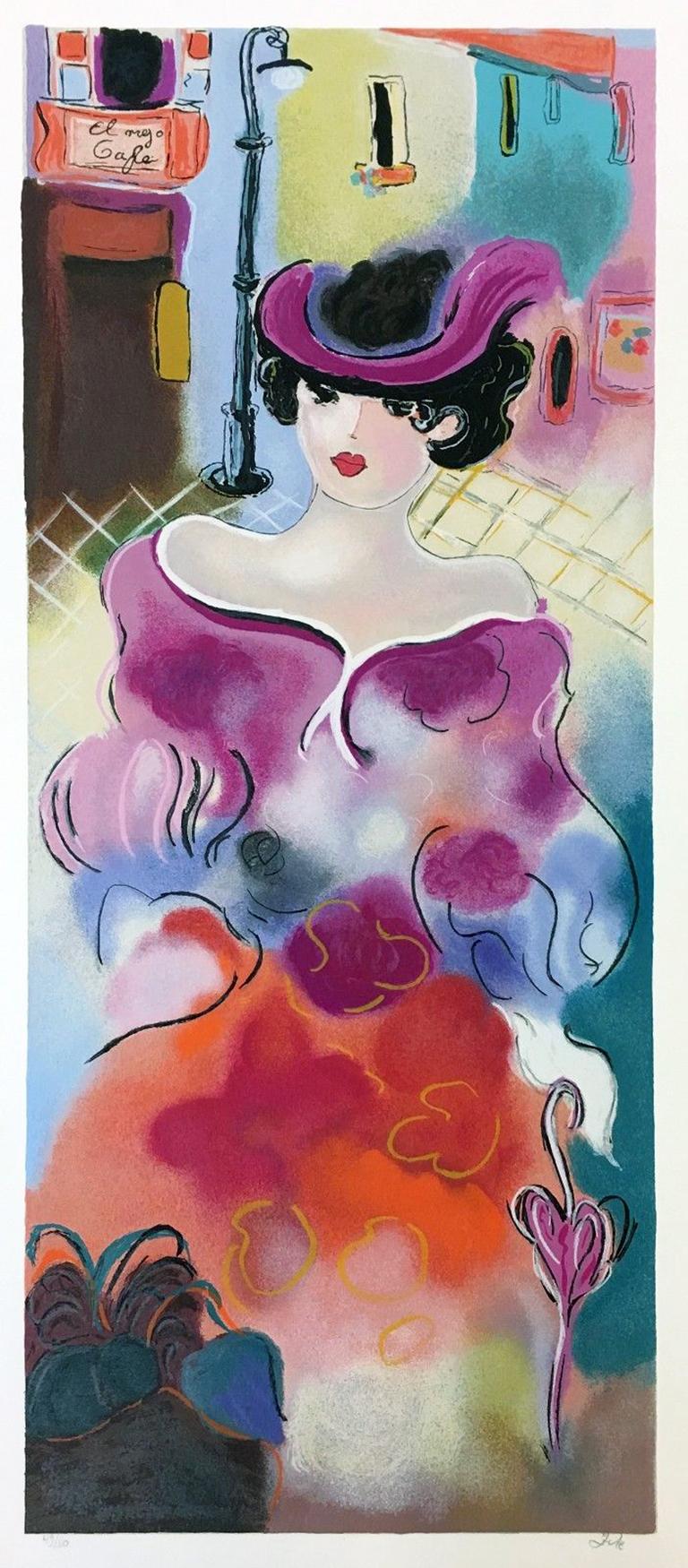 Zule Moskowitz - LILY at 1stDibs | zule artist, zule moskowitz prints ...