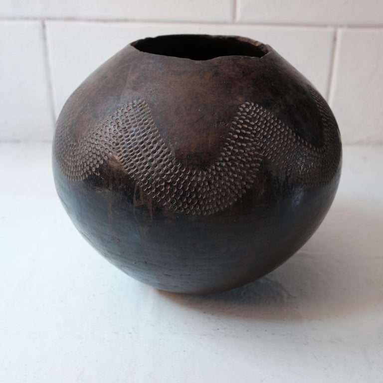 Zulu Ceremonial Beer Pot from South Africa at 1stDibs