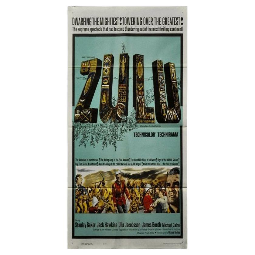 Zulu, Unframed Poster, 1964 For Sale at 1stDibs