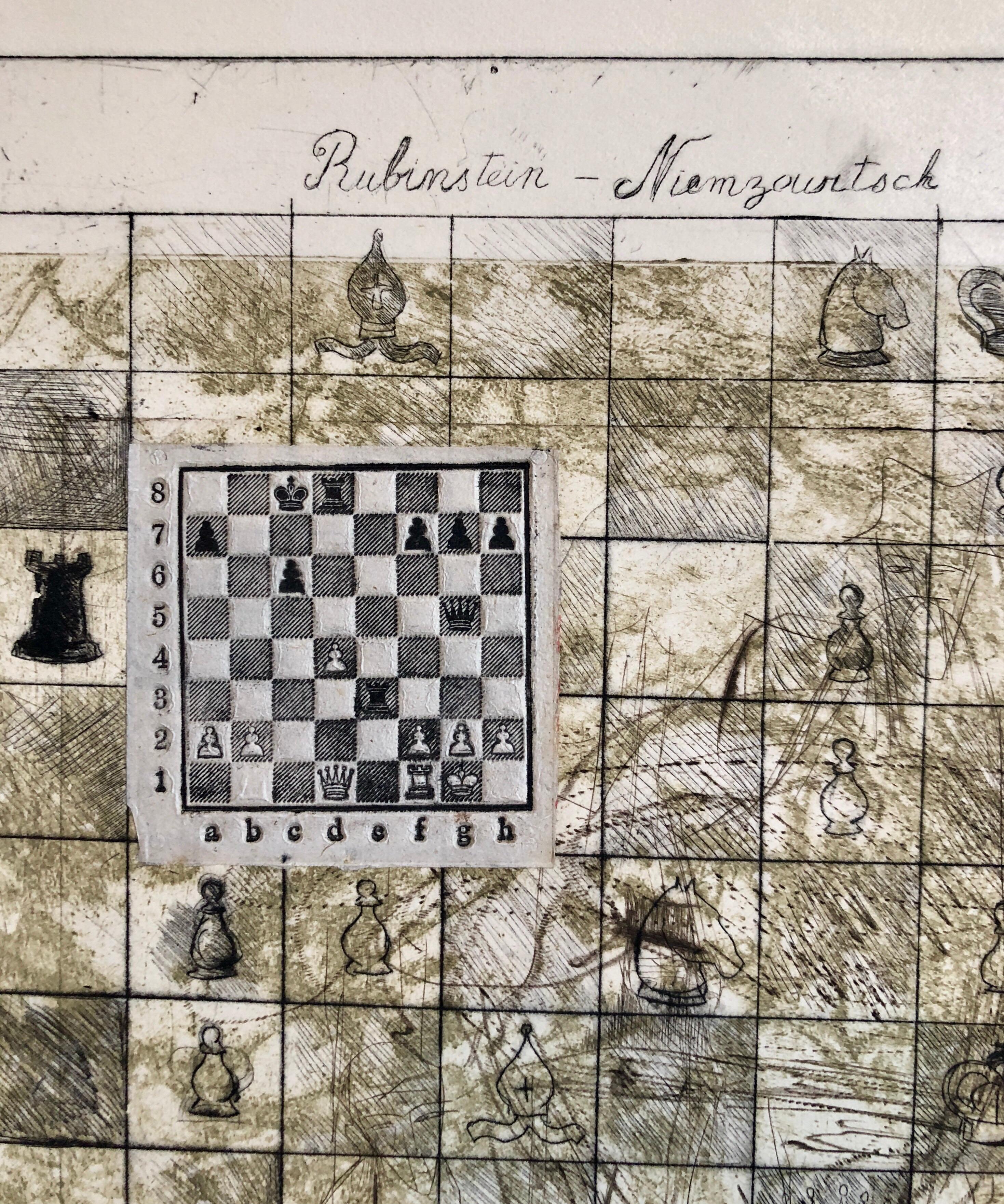 Zvi Milshtein - Chess Game Rubinstein Nimzowitsch Set French Israeli ...