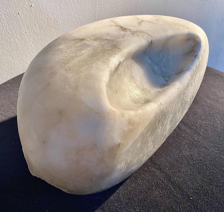 ZZ Krebs - 'Wound, ' Hand-carved alabaster, Sculpture For Sale at 1stDibs